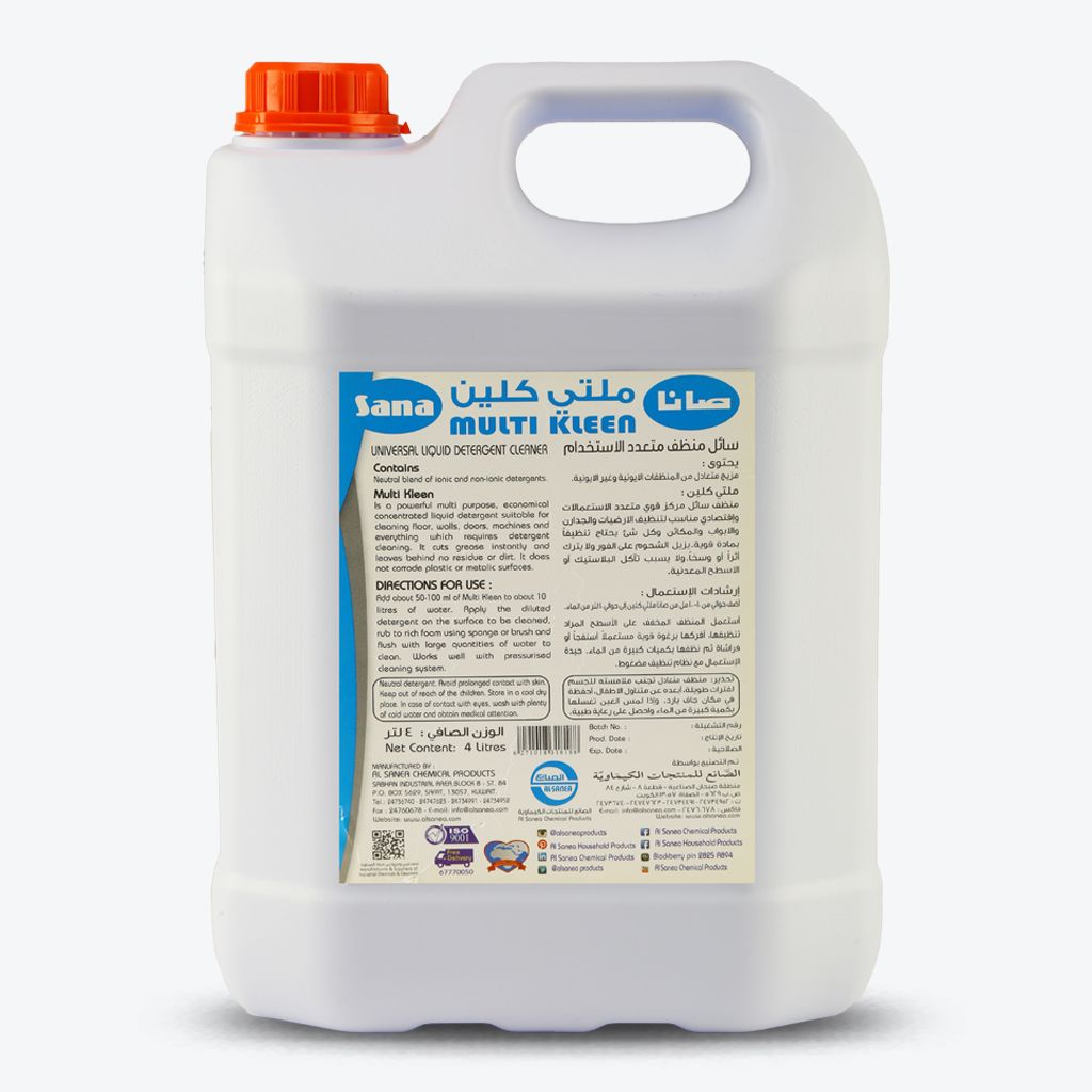 Multi Kleen – Universal Liquid Detergent Cleaner - Buy Online | Al ...
